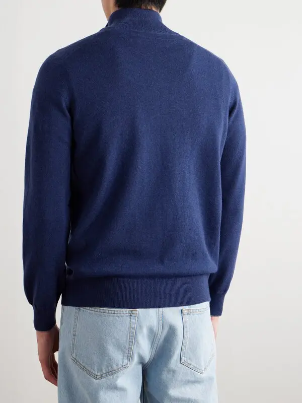 Brunello Cucinelli Cashmere Half-zip Sweater