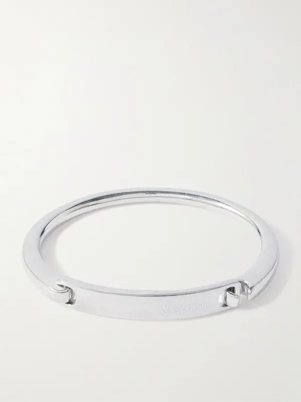 Saint Laurent Tone Bracelet - Silver
