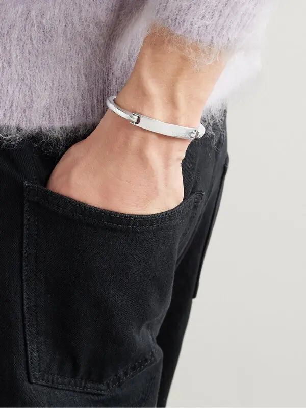 Saint Laurent Tone Logo Bracelet