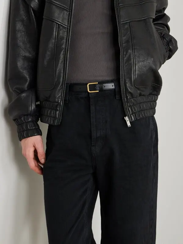 Saint Laurent Leather Belt