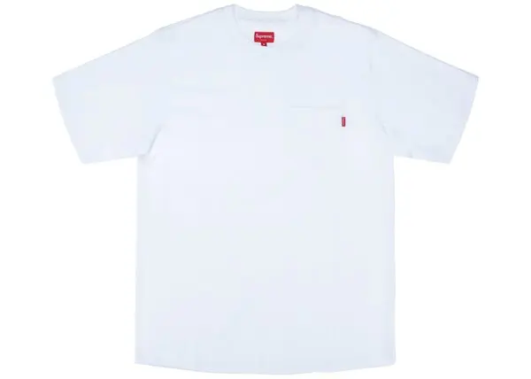 Supreme Pocket Tee Shirt - White