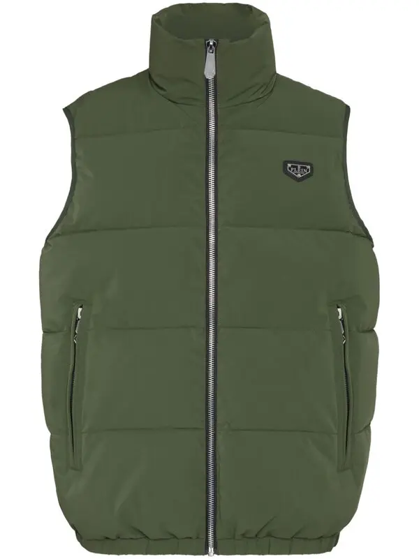 Philipp Plein Down Gilet - Green