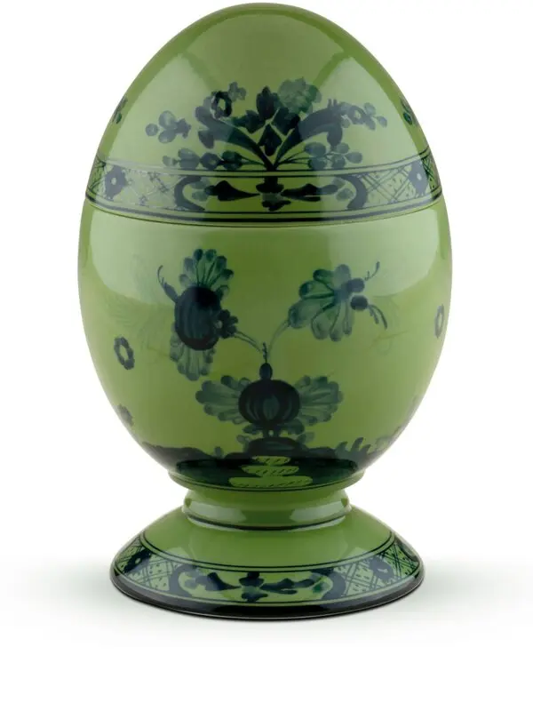 GINORI 1735 Oriente Italiano Egg Cup - Green