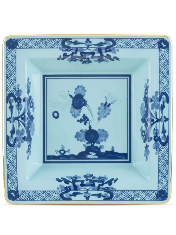 GINORI 1735 Oriente Italiano Change Tray - Blue