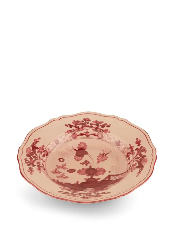 GINORI 1735 Oriente Italiano Soup Plate - Pink