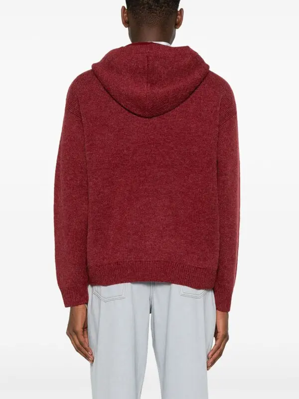 StÜssy Patch Knitted Hoodie