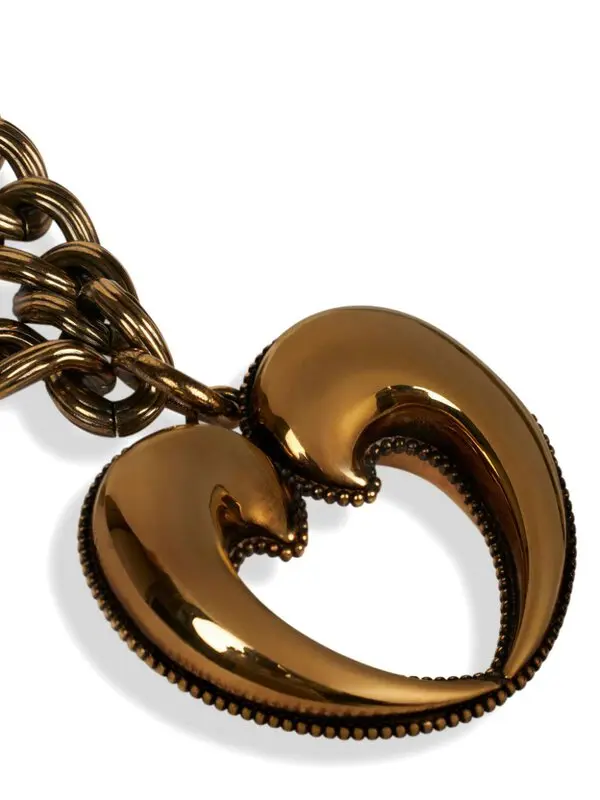 Etro Paisley Heart Pendant Necklace