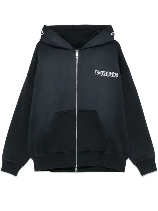 PURPLE BRAND Logo-print Hoodie