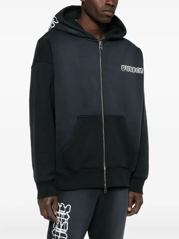 PURPLE BRAND Logo-print Hoodie