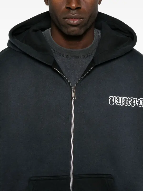 PURPLE BRAND Logo-print Hoodie