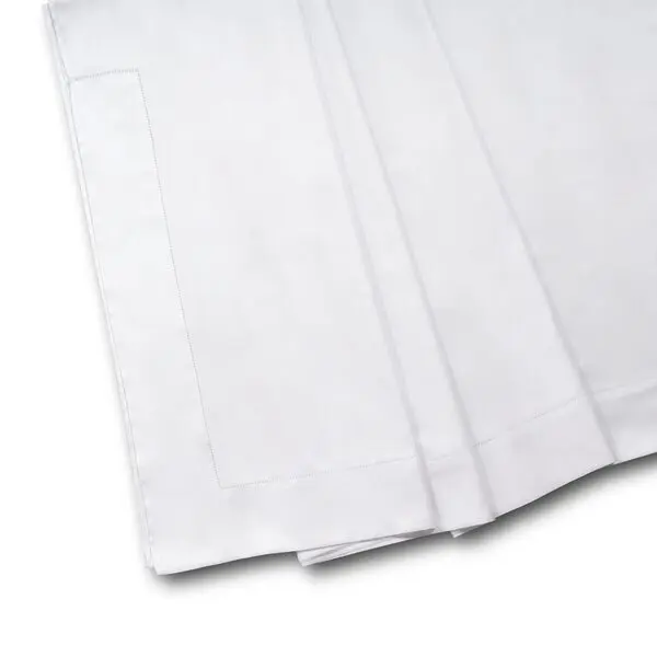 DEA LUXURY LINENS Dea Palm Beach Eleonora Sateen Flat Sheet, King
