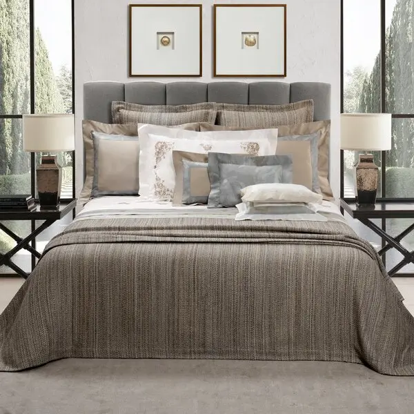 DEA LUXURY LINENS Dea Palm Beach Boucle Standard Sham