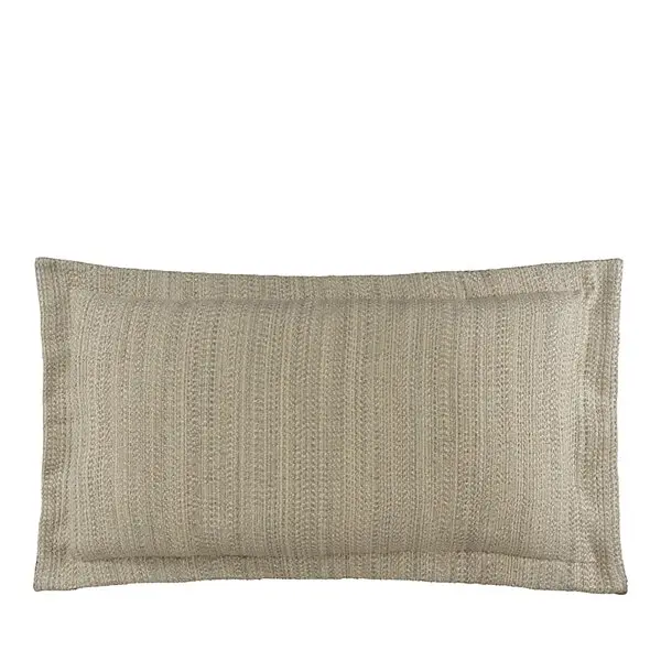 DEA LUXURY LINENS Dea Palm Beach Boucle King Sham - Pearl Grey