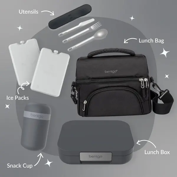 BENTGO Modern Lunch Box - Dark Grey