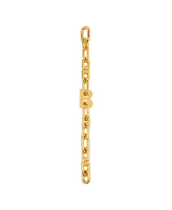 Balenciaga B Chain Thin Bracelet - Gold