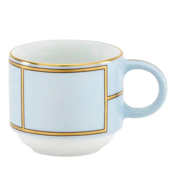 GINORI 1735 Colonna Diva Coffee Cup - Celeste
