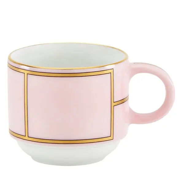 GINORI 1735 Colonna Diva Coffee Cup - Rosa