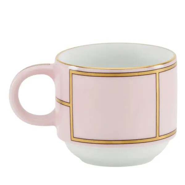 GINORI 1735 Colonna Diva Coffee Cup - Rosa
