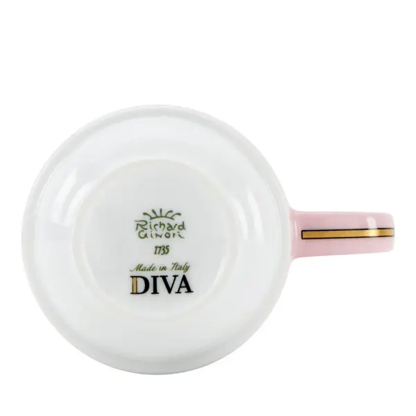 GINORI 1735 Colonna Diva Coffee Cup - Rosa