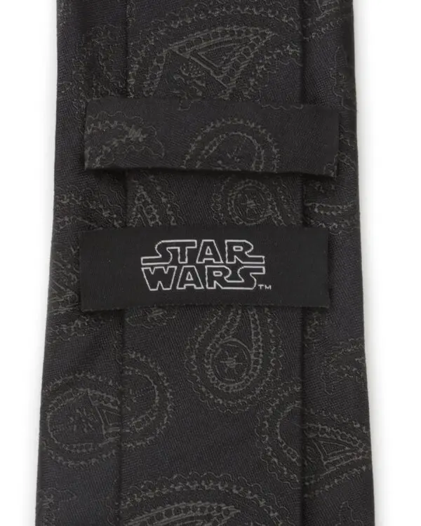 CUFFLINKS, INC. Darth Vader Paisley Neck Tie - Black