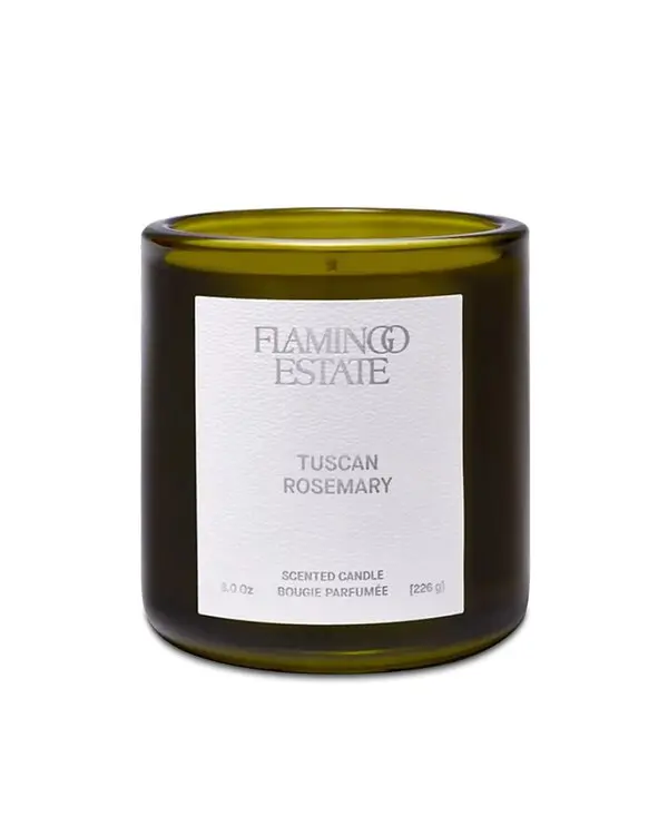 FLAMINGO ESTATE Climbing Tuscan Rosemary Candle 8 Oz - No Color