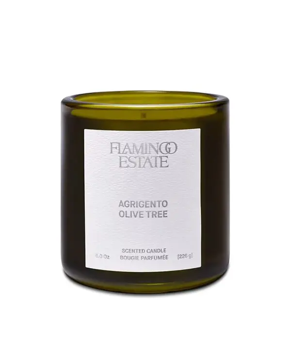 FLAMINGO ESTATE Ancient Agrigento Olive Tree Candle 8 Oz - No Color