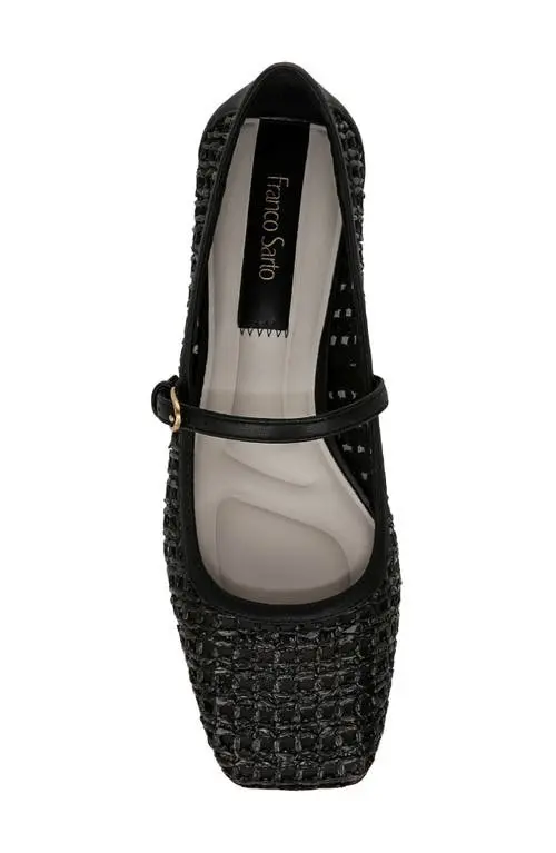 Franco Sarto Tinsley Mary Jane Flat - Black