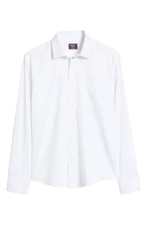 UNTUCKIT Gironde Performance Stretch Button-up Shirt - White