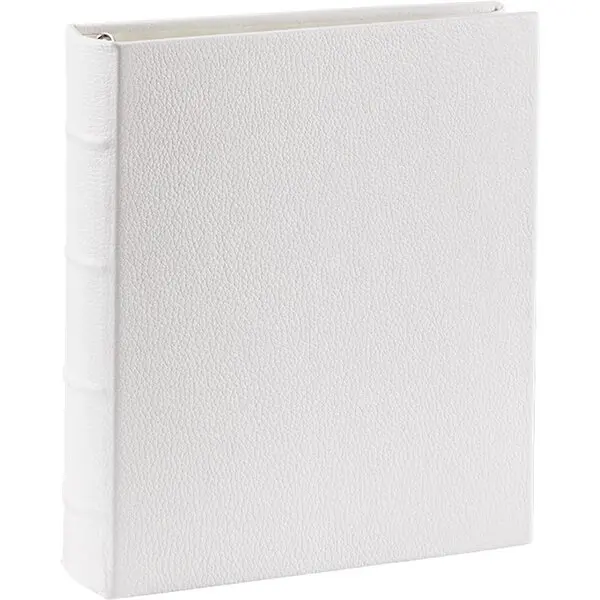 GRAPHIC IMAGE Large 3-ring Clear Pocket Album - White