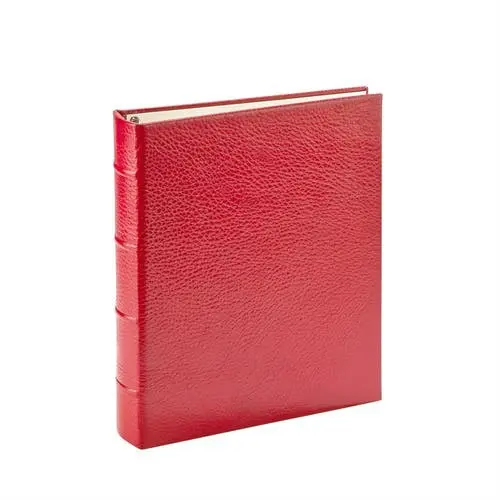GRAPHIC IMAGE Medium 3-ring Clear Pocket Album - Red