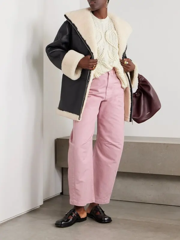 Loewe Anagram Cable-knit Wool Vest