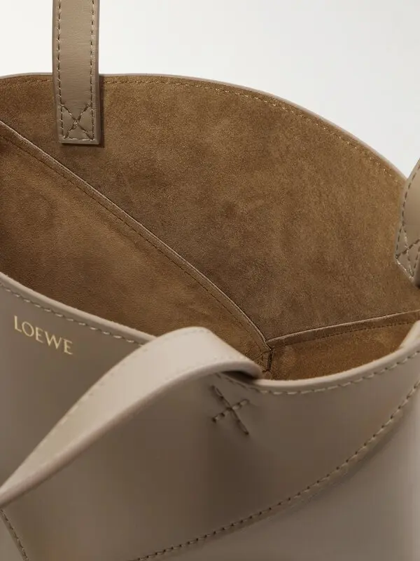 Loewe Puzzle Fold Mini Tote - Neutrals