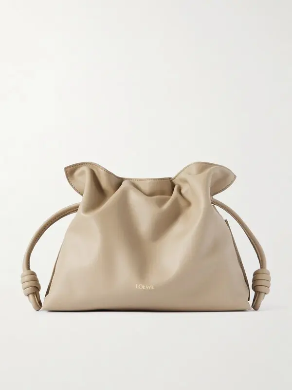 Loewe Flamenco Clutch - Neutrals