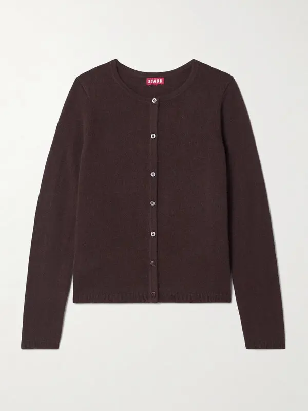 Staud Midnight Cashmere Cardigan