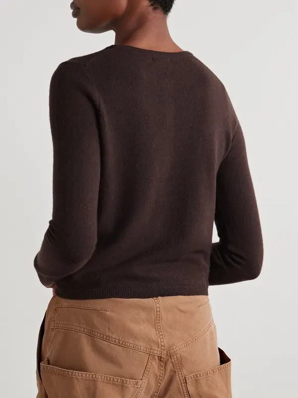 Staud Midnight Cashmere Cardigan