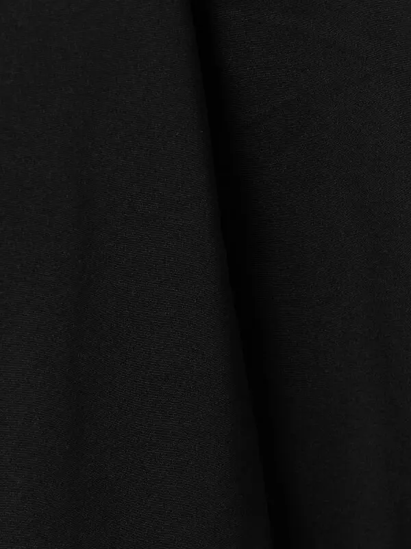 Staud Joy Pleated Cotton-blend Faille Maxi Dress