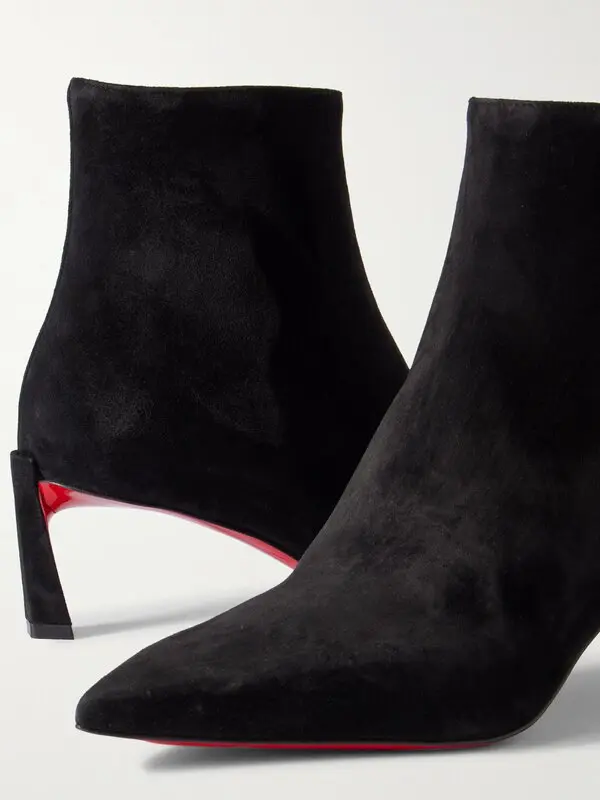 CHRISTIAN LOUBOUTIN Condora 55 Suede Ankle Boots