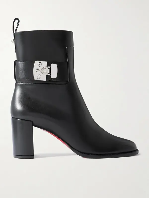 CHRISTIAN LOUBOUTIN Booty Lock 70 Ankle Boots