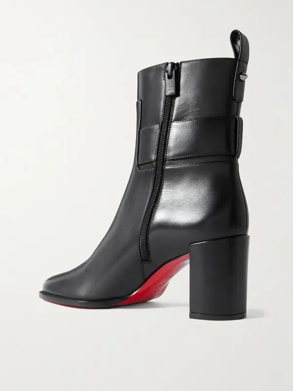 CHRISTIAN LOUBOUTIN Booty Lock 70 Ankle Boots