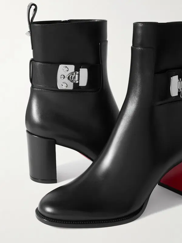CHRISTIAN LOUBOUTIN Booty Lock 70 Ankle Boots