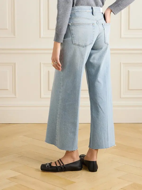 RE/DONE Mid-rise Wide-leg Jeans