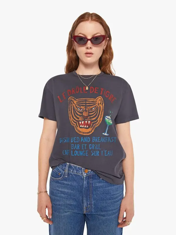 MOTHER The Lowdown Funny Tiger T-shirt