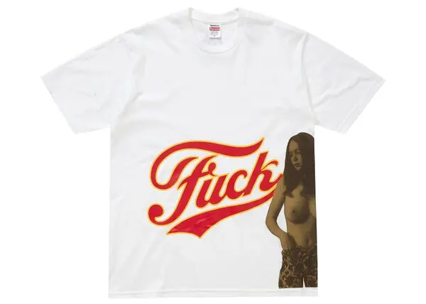 Supreme Hysteric Glamour Fuck Tee Shirt - White