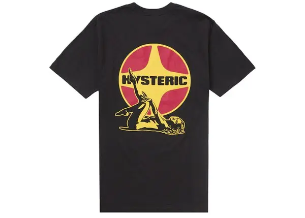 Supreme Hysteric Glamour Pin Up Tee Shirt - Black