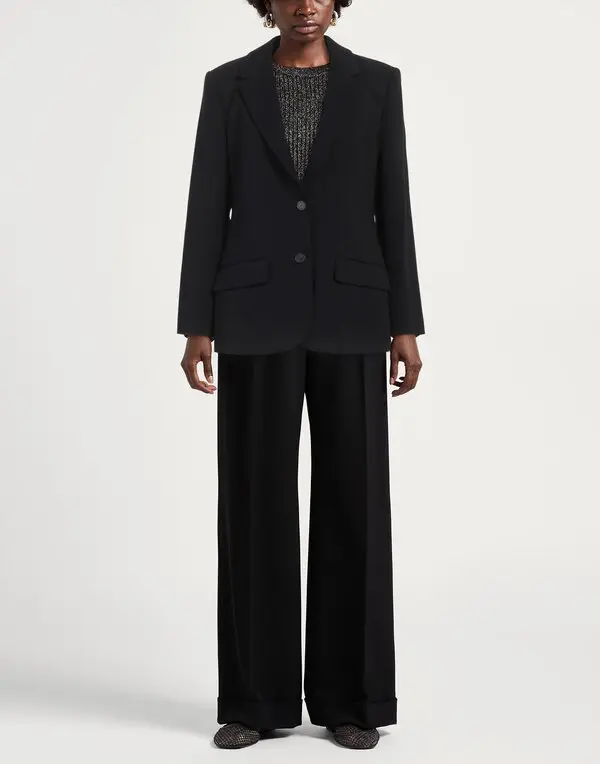 JOSEPH Single-breasted Crepe Blazer