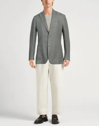 TOMBOLINI Blazer Size Linen - Grey