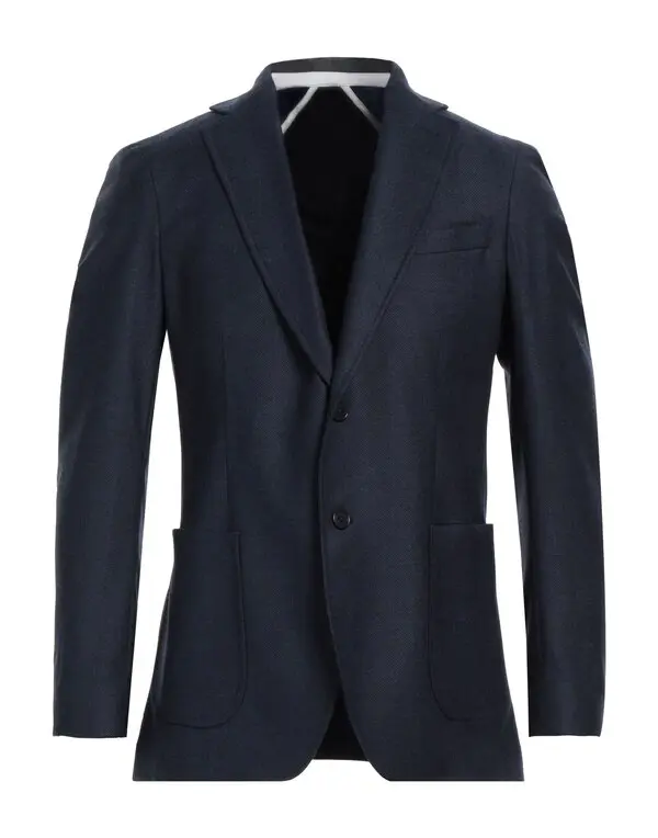 TOMBOLINI Blazer Light Size Virgin Wool, Elastane - Navy