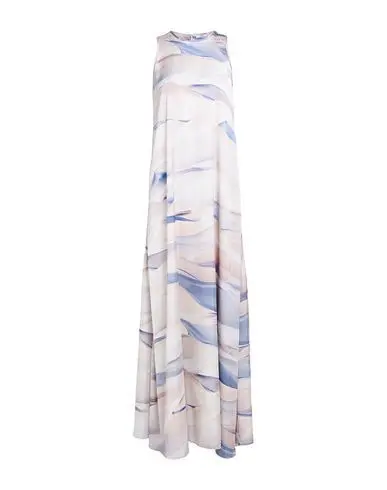 Peserico Maxi Flared Dress - Blush