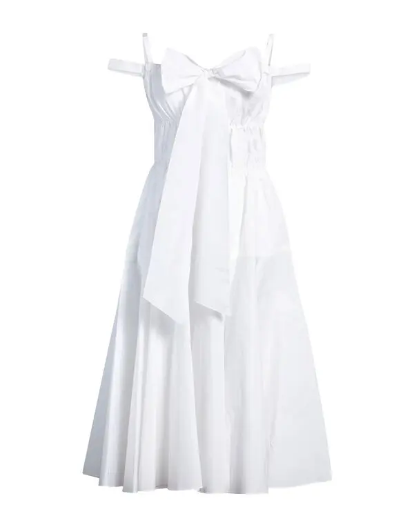 PATOU Flared Maxi Dress - White