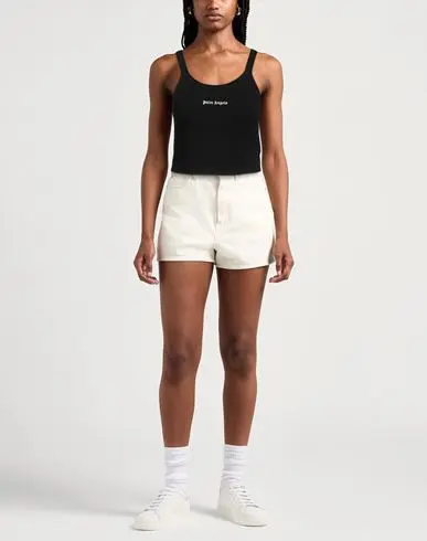 Palm Angels Cotton Tank Top - Black